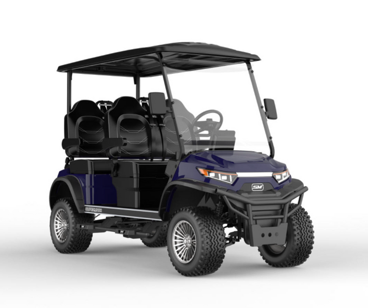*NEW* 4-SEATER ELECTRIC GOLF CART – Supermach