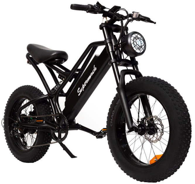 SM26 All Black E-Bike – Supermach